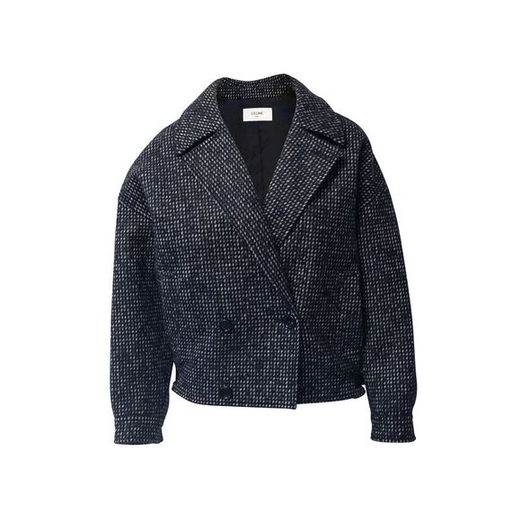 Celine | Jackets & Coats | Celine Doublebreasted Blouson Jacket In ...